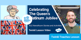 KS1 (Ages 5-7) The Queens Birthday Video lesson