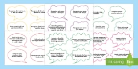 Maths Themed Observation Speech Bubbles - Twinkl