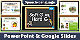 Hard and Soft 'g' sound