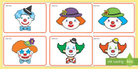 Design Your Own Clown (teacher made) - Twinkl
