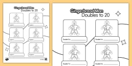 Gingerbread Man Dot Marker Activity (Teacher-Made) - Twinkl