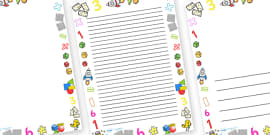 FREE! - Alphabet Page Border (teacher made) - Twinkl