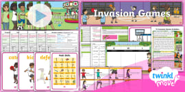 What are Invasion Games? - Types of Invasion Games - Twinkl