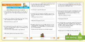 Fractions of a Set Word Problems (teacher made) - Twinkl