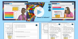 Volume of Cuboids Worksheet / Worksheet - Year 6