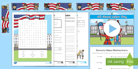 Labor Day Activity Pack | Pre-K to 2nd Grade | Twinkl