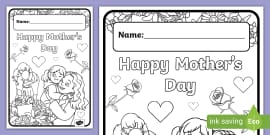 My Mom Mini-Book (teacher made) - Twinkl