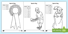 Design a Sports Day Activity Worksheet,sports day - Twinkl