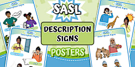 South African Sign Language Banner