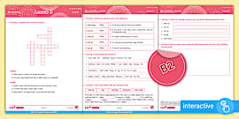 ESL Curriculum Level 13 Lesson 2 Interactive Activity Sheet