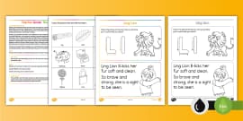 Letter L Jigsaw Puzzles (teacher made) - Twinkl