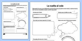 Ficha de actividad: ¡Descúbreme! - Vuelta al cole - Twinkl