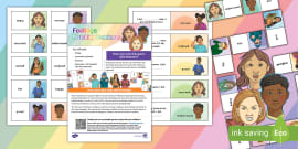 * NEW * Adjectives Matching Dominoes Game for Learners of EAL