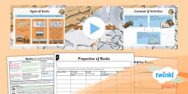 KS2 Science: Rocks: Types of Rocks Year 3 Lesson Pack 1