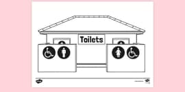 FREE! - Block of Flats Colouring Sheet | Colouring | Twinkl