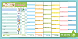 Chore Chart for Home Poster (teacher made) - Twinkl