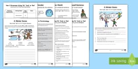 Year 2 Grammar: Different Sentence Types Activity Booklet