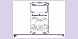 FREE! - Chopped Leek Colouring Sheet (teacher made) - Twinkl