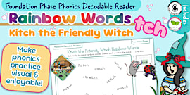 Grade 2 Phonics: Colouring Maze -tch