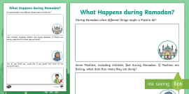 Ramadan Colouring Pages (teacher made)