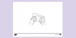 FREE! - Materials Colouring Sheet | Colouring | Twinkl Resources