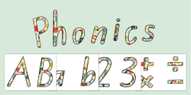 Twinkl Phonics Family Cut-Outs (teacher made) - Twinkl