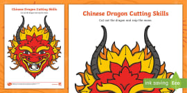 Chinese Dragon Head and Tail | Chinese New Year - Twinkl