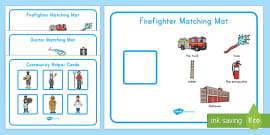 Kindergarten Job Match Activity (teacher made)