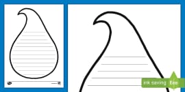 Kite Writing Template (teacher made) - Twinkl
