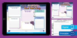 Sixth Grade Research a Holiday Editable Graphic Organizer & Writing ...