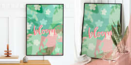 Hello Spring Poster | Twinkl Art Gallery (teacher made)