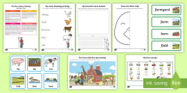 On the Farm Songs and Rhymes Resource Pack