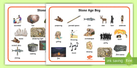 Stone Age Word Cards