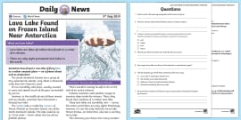 How To Write a Tabloid Newspaper Article Checklist - Twinkl