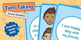 My Turn Your Turn Visual Cards