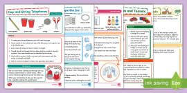KS1 British Science Week 2023 Activity Timetable - Twinkl