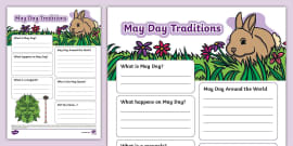May Day Traditions Fact File (teacher made) - Twinkl