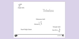 FREE! - Map of the Bahamas Colouring | Colouring Sheets