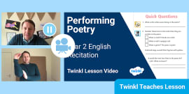 Performance Poetry KS2 Lesson Pack | Perform with confidence