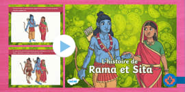 Rama and Sita Play Script French (teacher made) - Twinkl