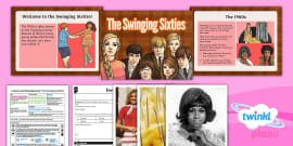 KS1 Decades of England The 1960s PowerPoint (teacher made)