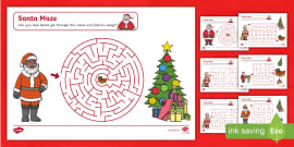 FREE! - Bonfire Night Themed Fireworks Maze Activity Worksheets