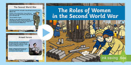 Women in World War 2 - Women's Voluntary Service WW2 KS2