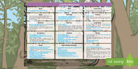 Little Red Riding Hood Word Mat (teacher made) - Twinkl