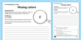 Missing Letter Peg Activity - ESL Spelling Activities