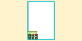 FREE! - Eco and Recycling Page Borders (teacher made)