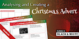 KS2 Planning a Christmas Advert Lesson Pack
