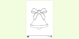 FREE! - Small Bell Colouring Sheet | Colouring Sheets