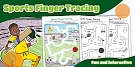 Insect Finger Tracing Activity