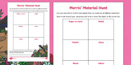 The Messy Magpie Sort the Recycling Worksheets - Environment
